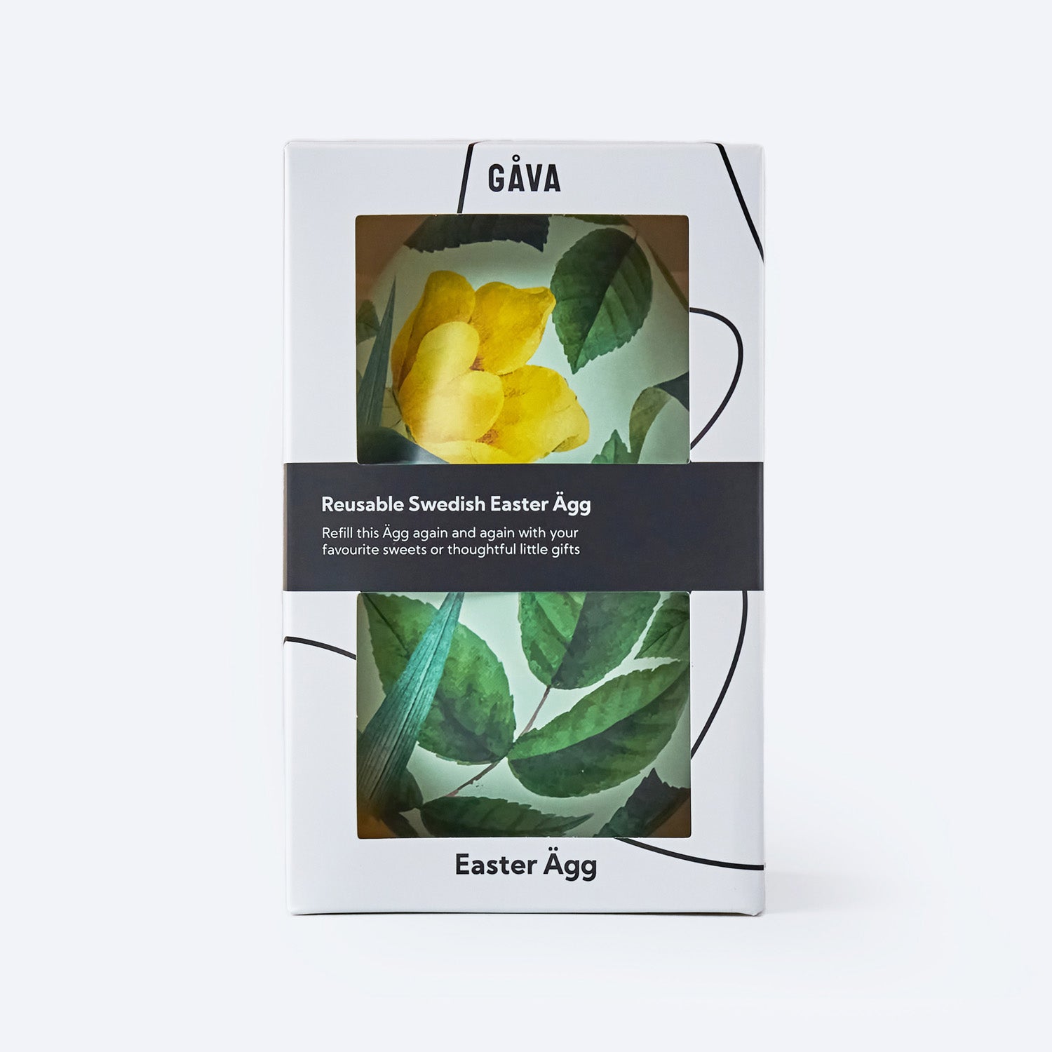 GÅVA Blad Scandi Reusable Easter Egg – Gåva Gifting